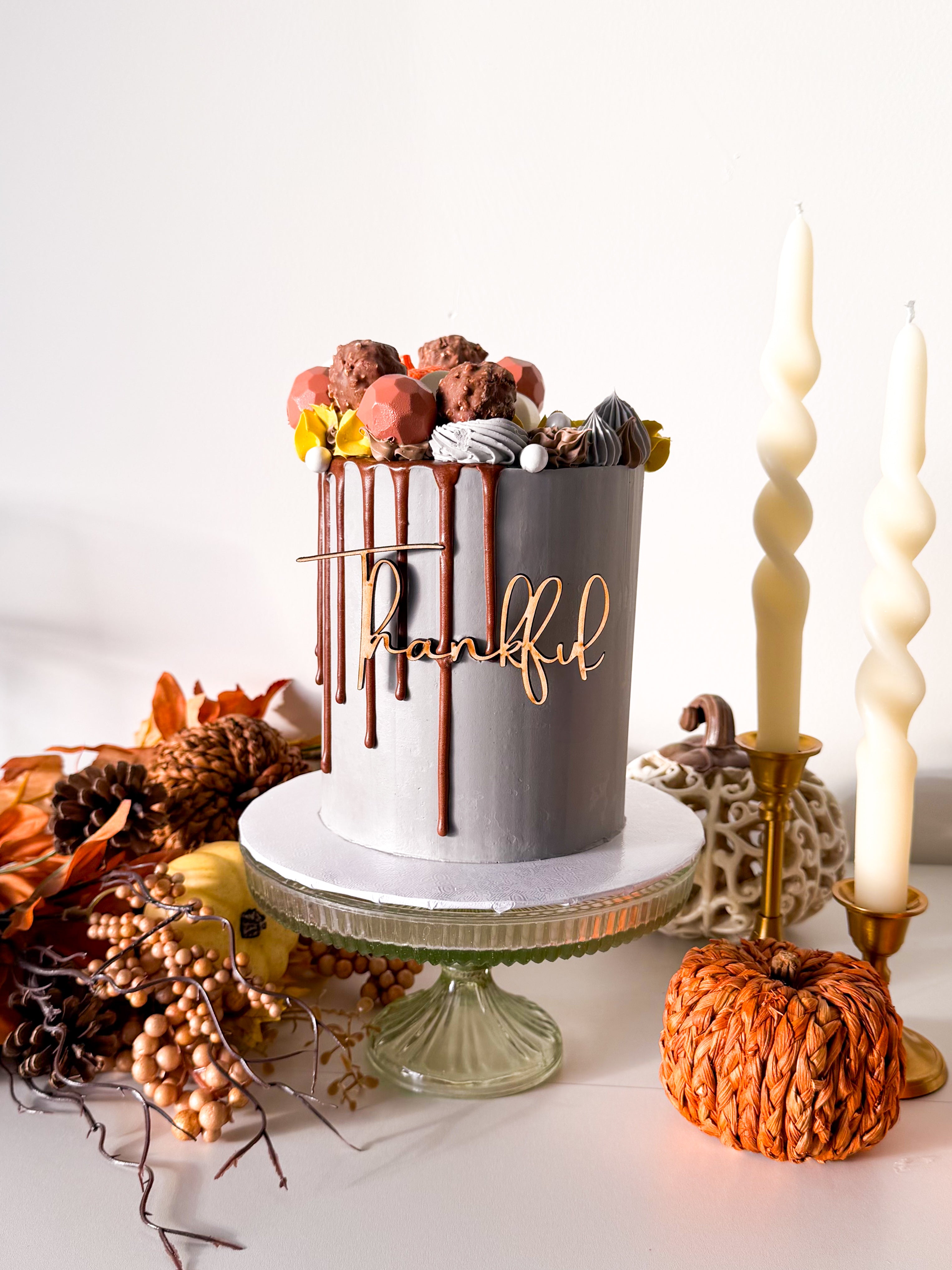 THANKFUL LAYER CAKE – LUX CAKERY